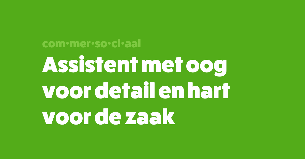 Vacature #202305 Projectassistent Amsterdam - Projectassistent ...